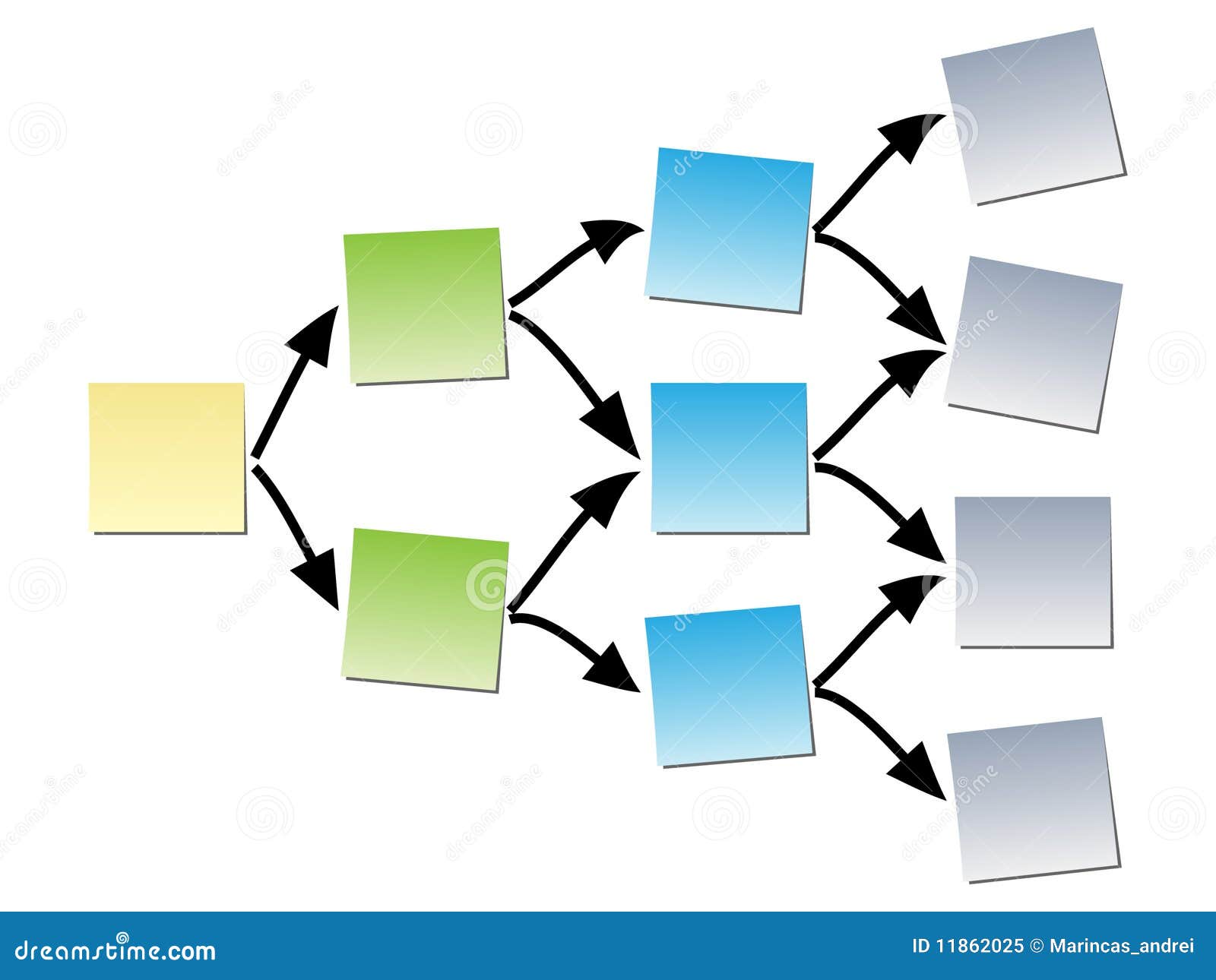 Empty diagram stock vector. Illustration of business - 11862025