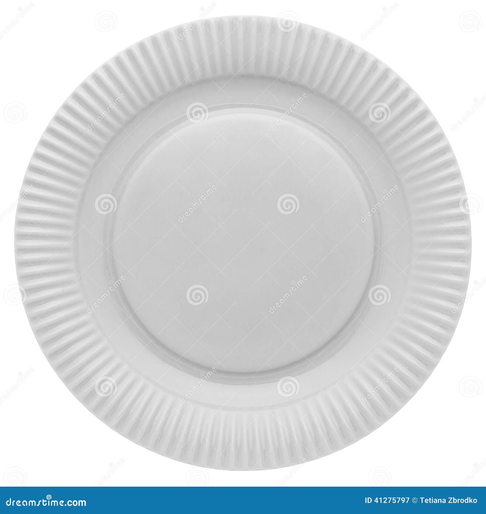 Empty dinner plate stock image. Image of food, material - 41275797