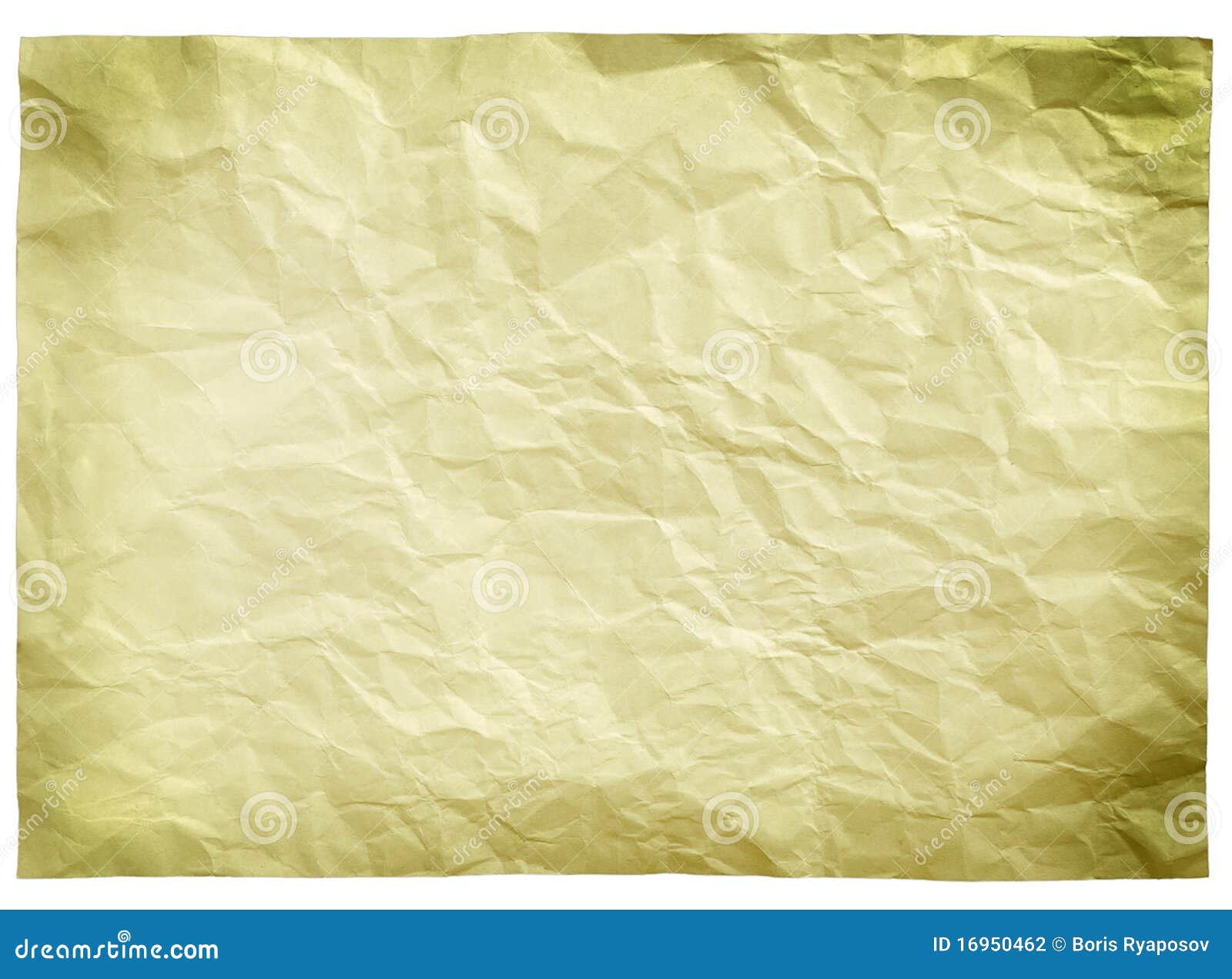 Empty dirty paper sheet stock photo. Image of rough, blank - 16950462