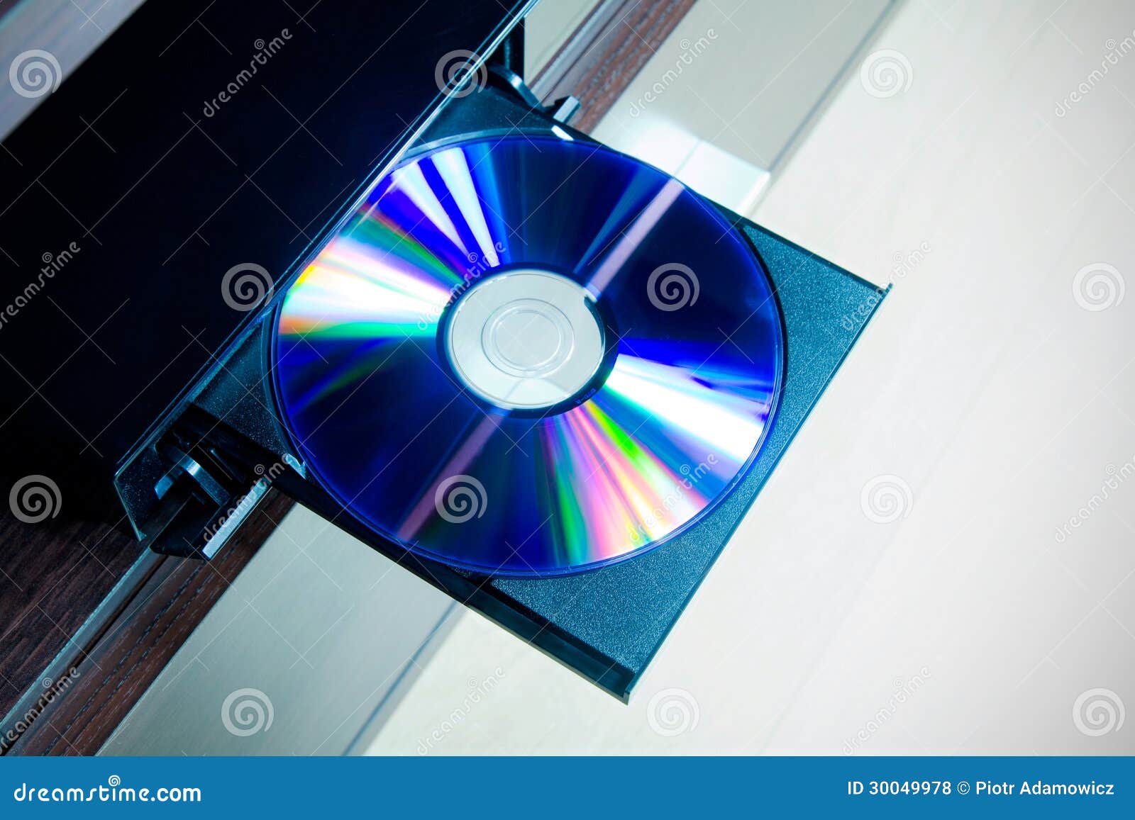 Disc Insterted To DVD or CD Player Stock Photo - Image of disc, record ...