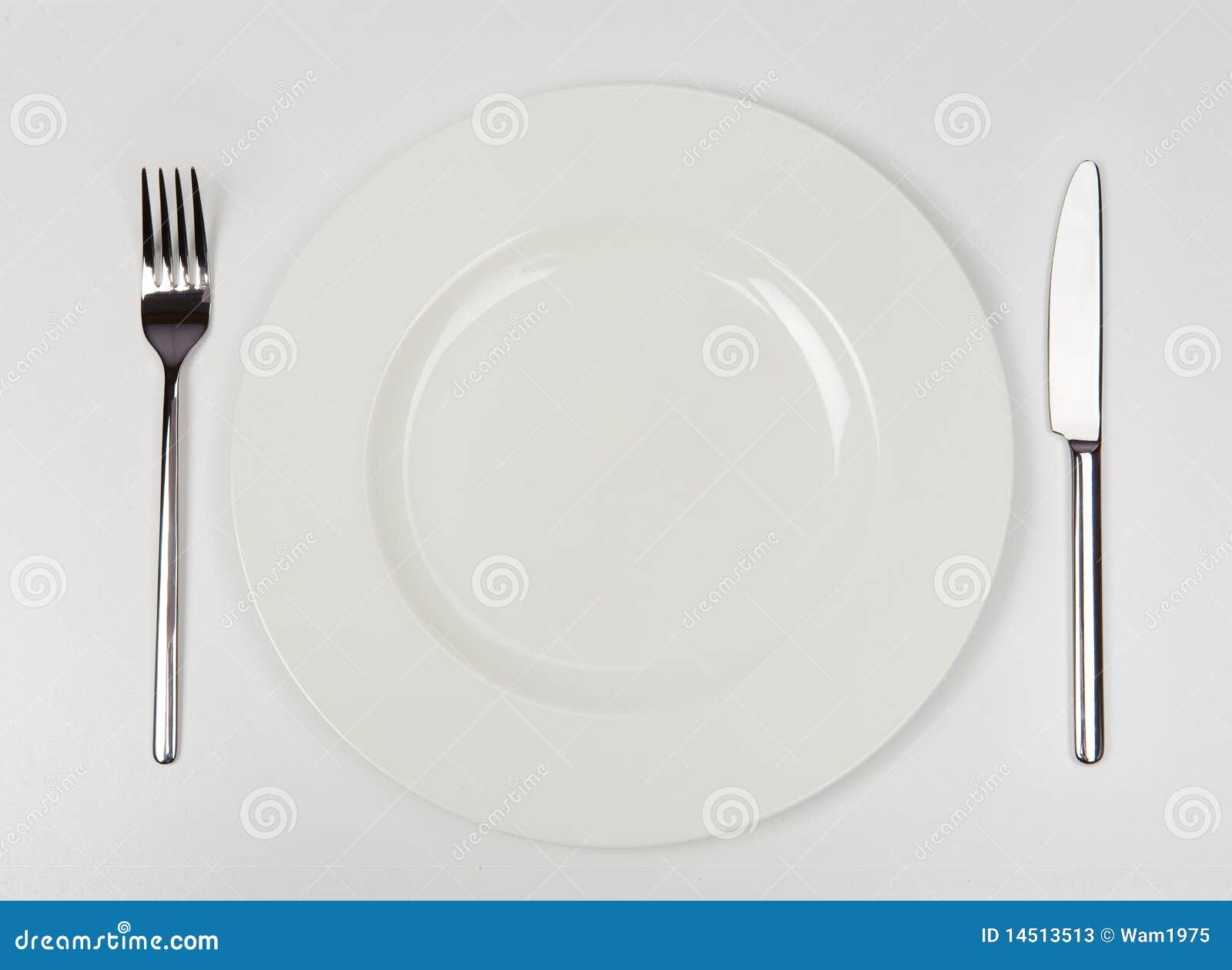 Empty Dish stock image. Image of cutlery, white, dish - 14513513