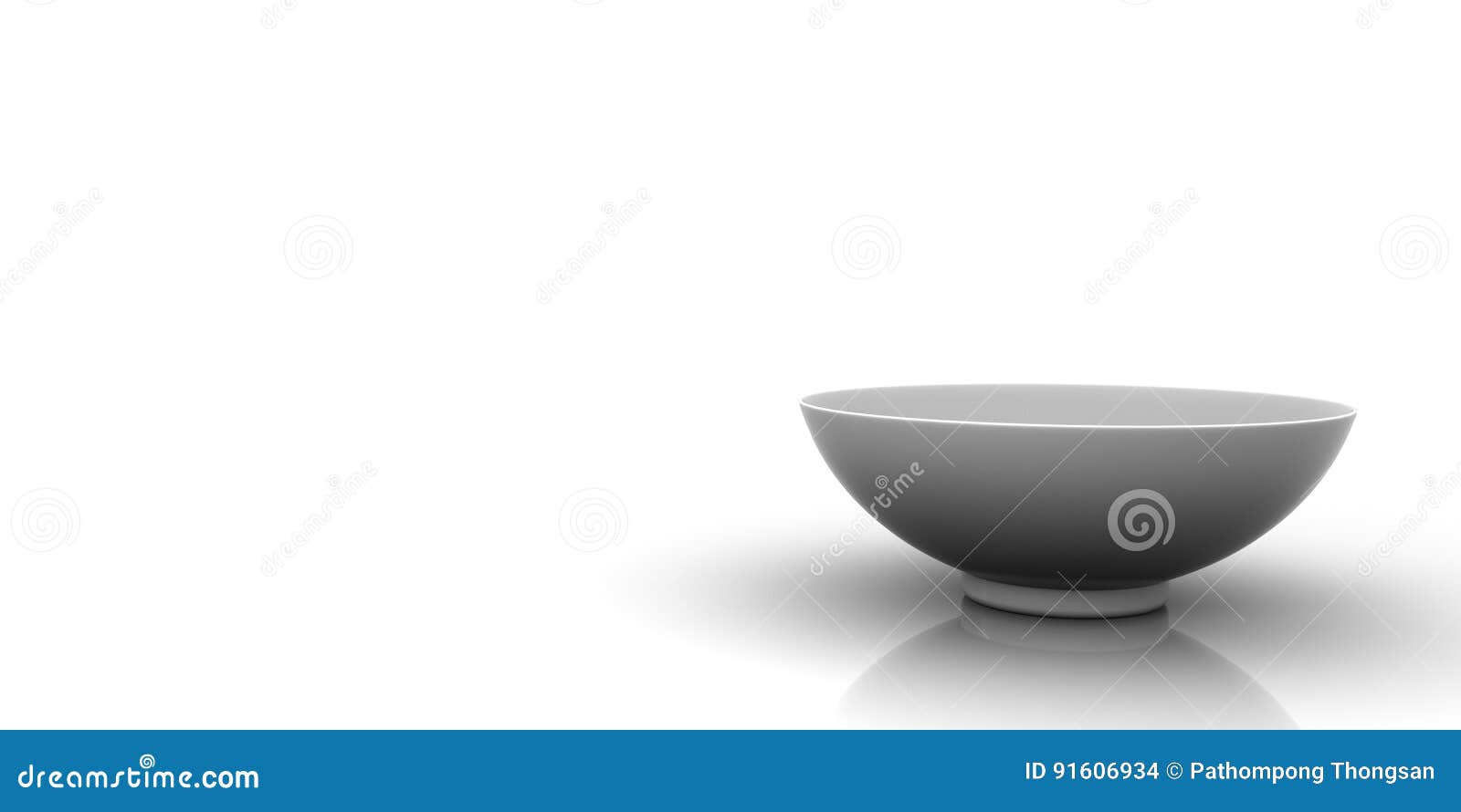 Empty dish. stock illustration. Illustration of isolate - 91606934