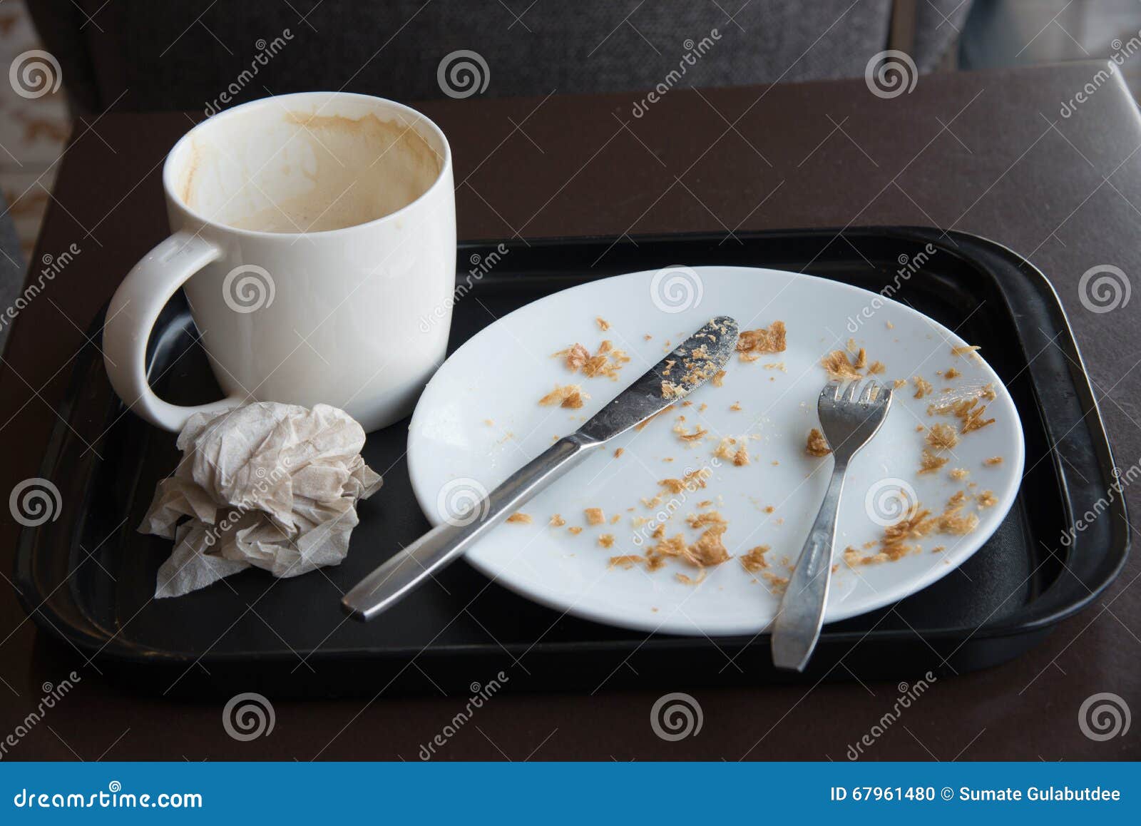 Empty Dish after Food on the Table Stock Photo - Image of bowl, lunch ...