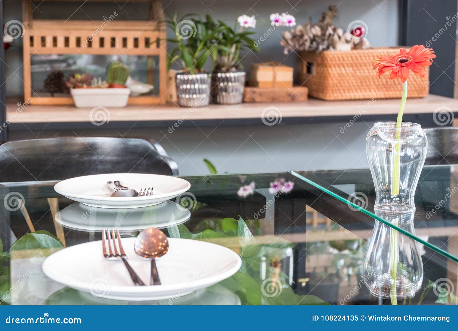 Empty Dish on Glass Table in Restaurant Stock Image - Image of design ... Empty Dish on Glass Table in Restaurant Stock Image - Image of design ...