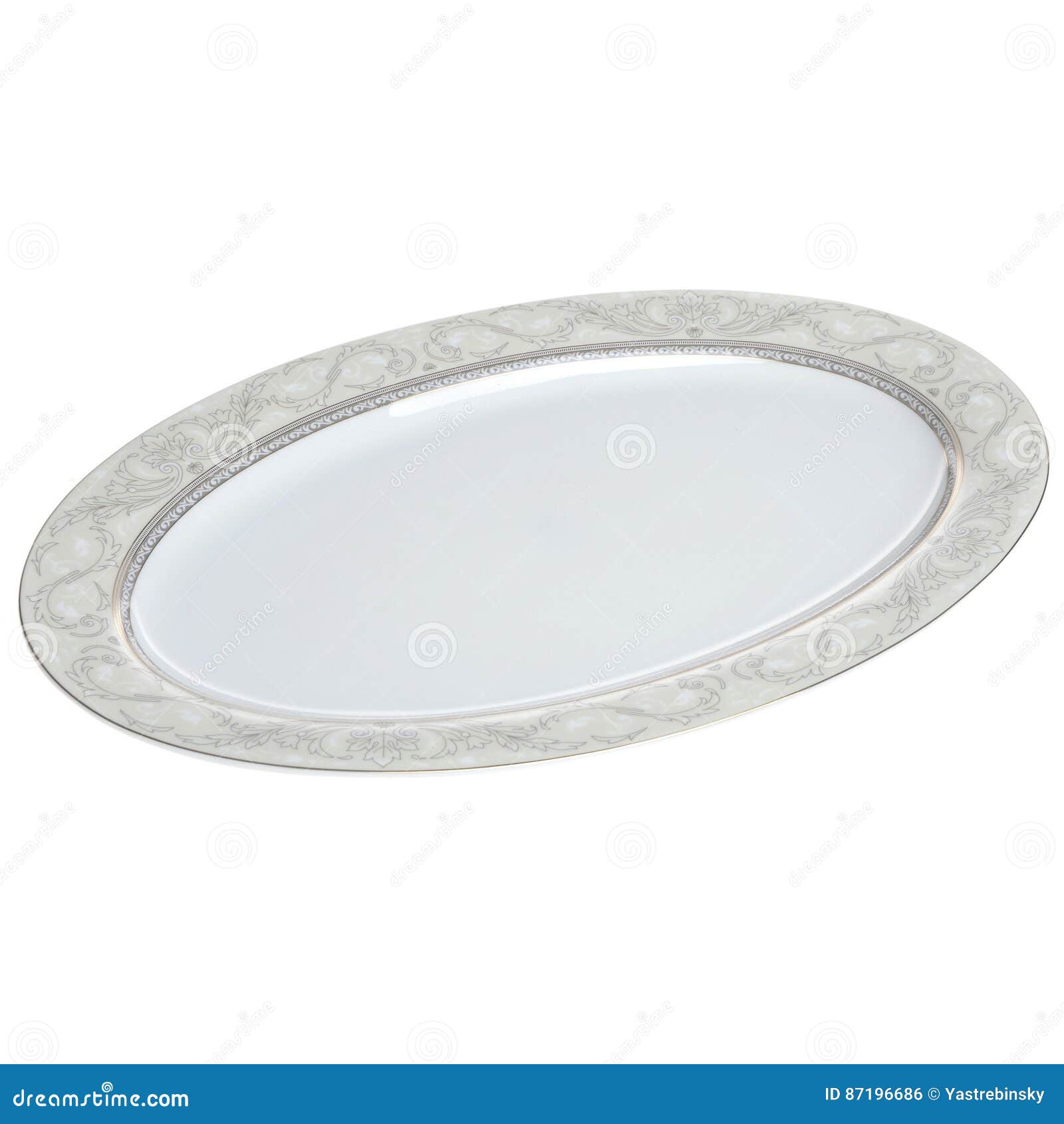 Empty dish isolated stock photo. Image of isolated, dinnerware - 87196686