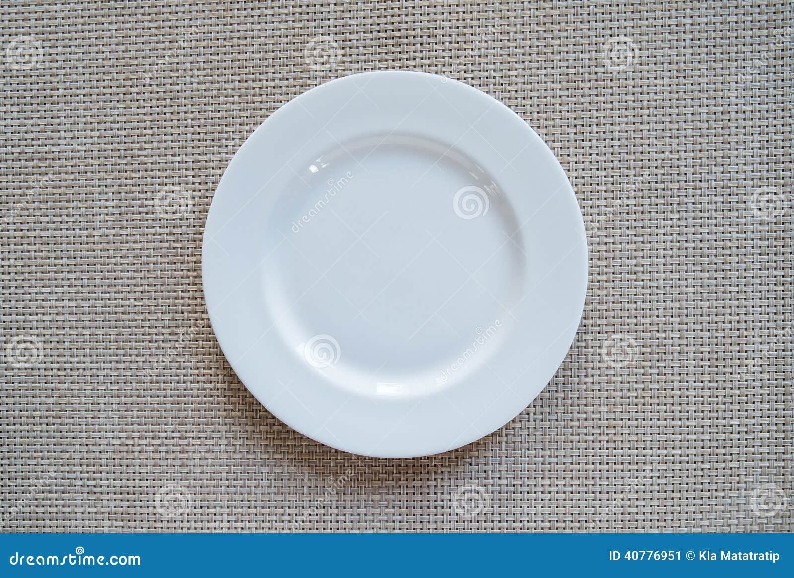 Empty dish on the paper stock image. Image of porcelain - 40776951