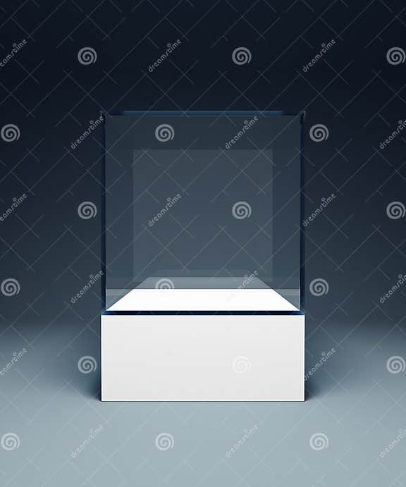 Empty display case stock illustration. Illustration of small - 22053294