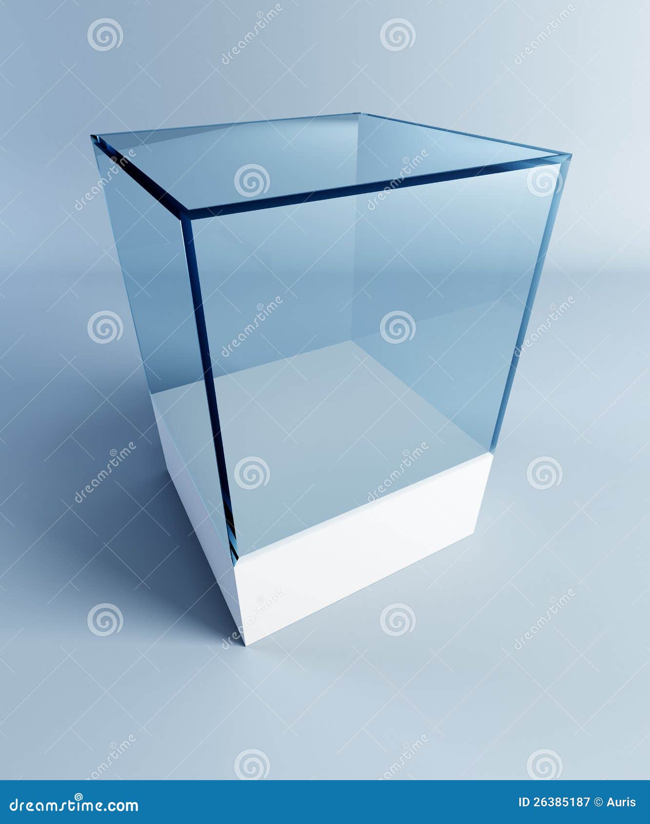 Empty display case stock illustration. Illustration of space - 26385187