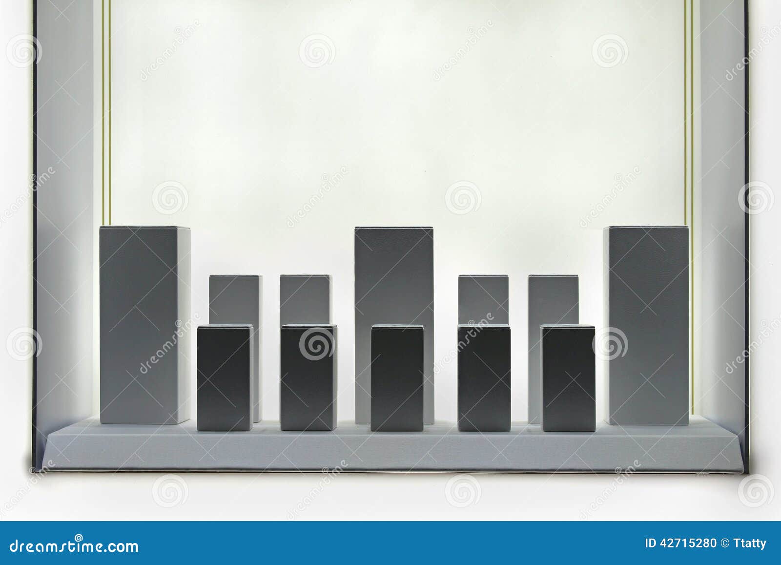 Empty display stock photo. Image of space, retail, window - 42715280