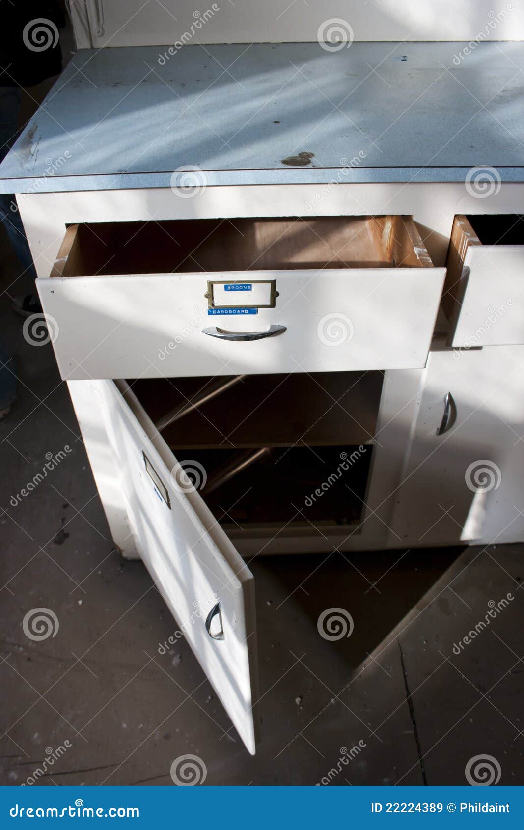 Empty draws stock image. Image of creepy, derelict, coridoor - 22224389
