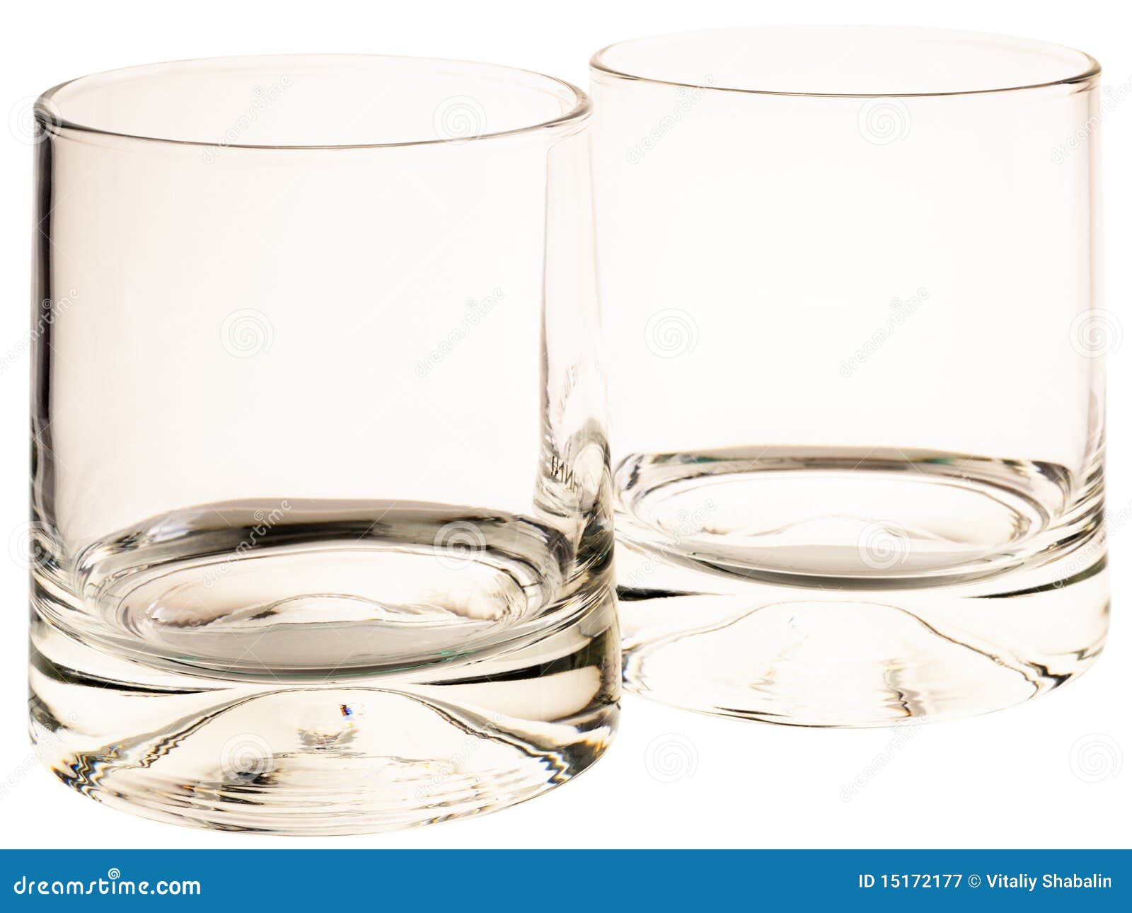 Empty drinking glasses stock image. Image of drinking - 15172177