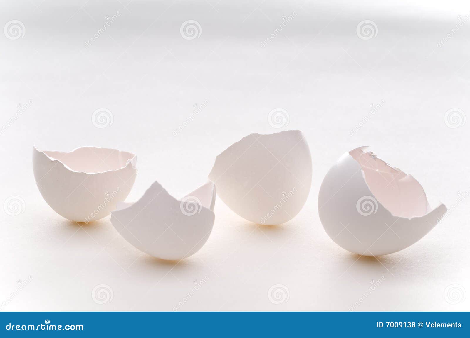Empty eggshells stock photo. Image of food, eggshells - 7009138