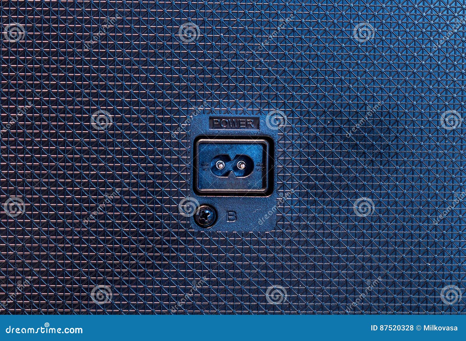 Empty electrical plug stock photo. Image of detail, digital - 87520328