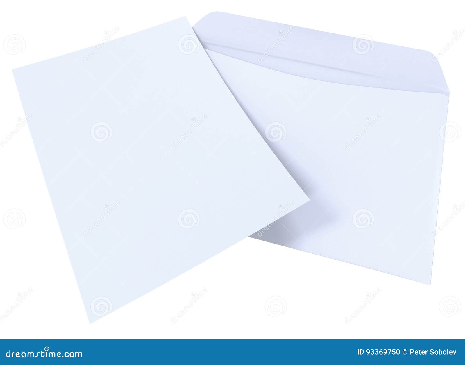 Empty envelope stock photo. Image of glossy, clean, business - 93369750