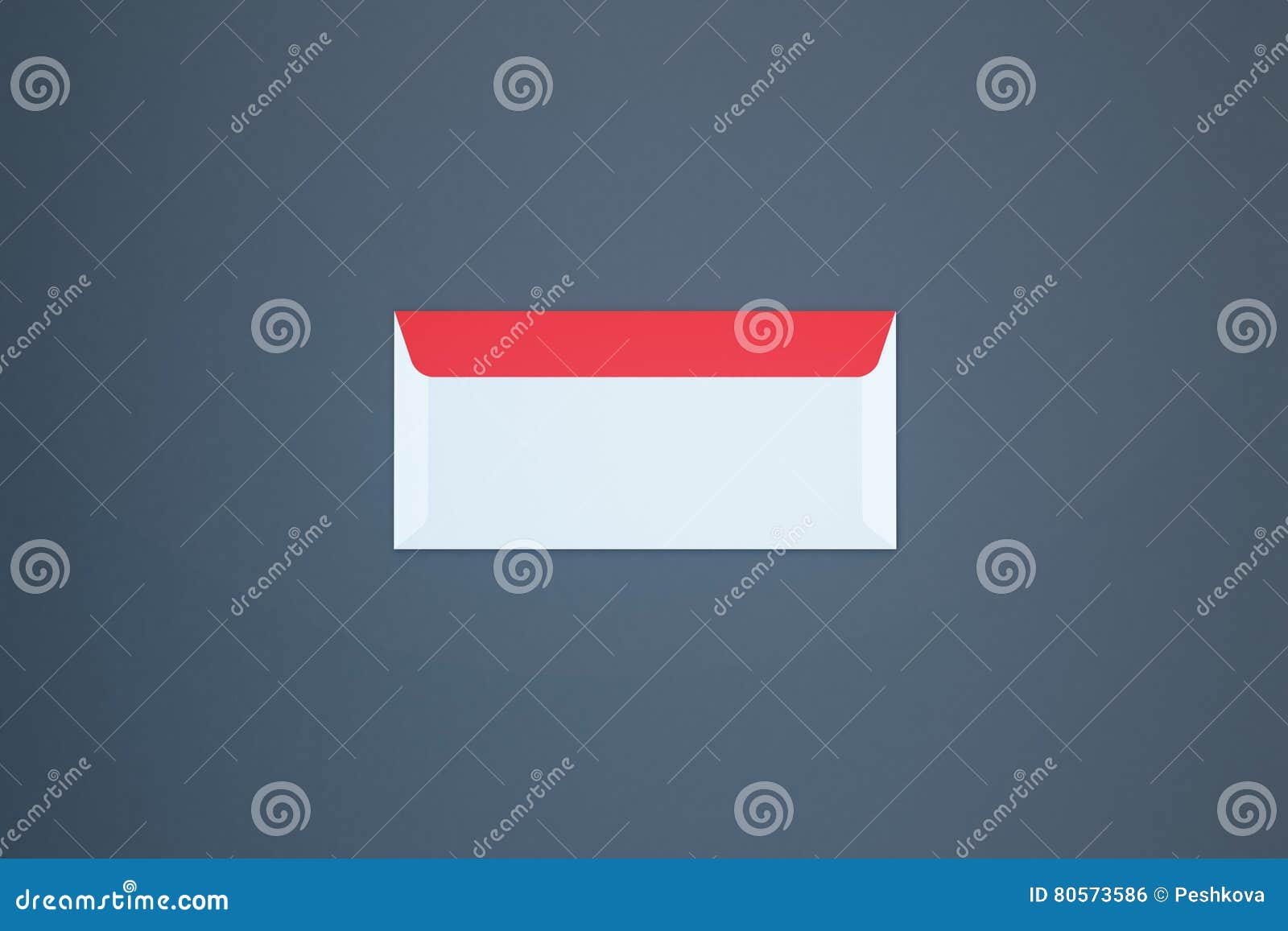 Empty envelope stock illustration. Illustration of message - 80573586