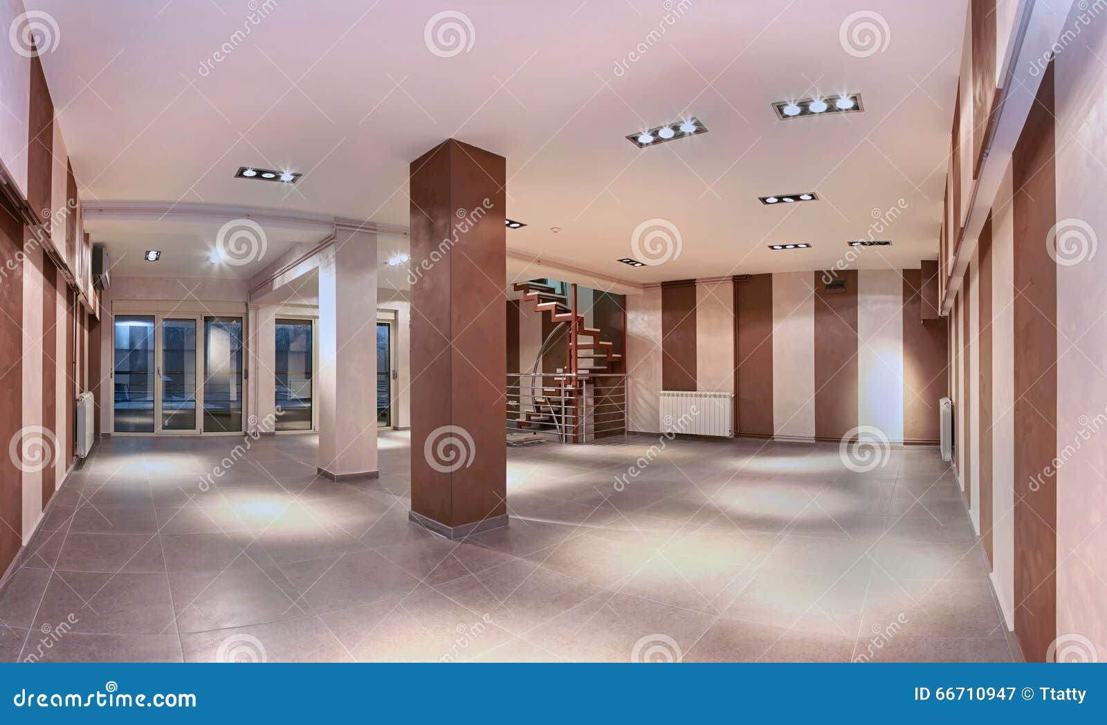 Empty exhibition space stock image. Image of exhibition - 66710947