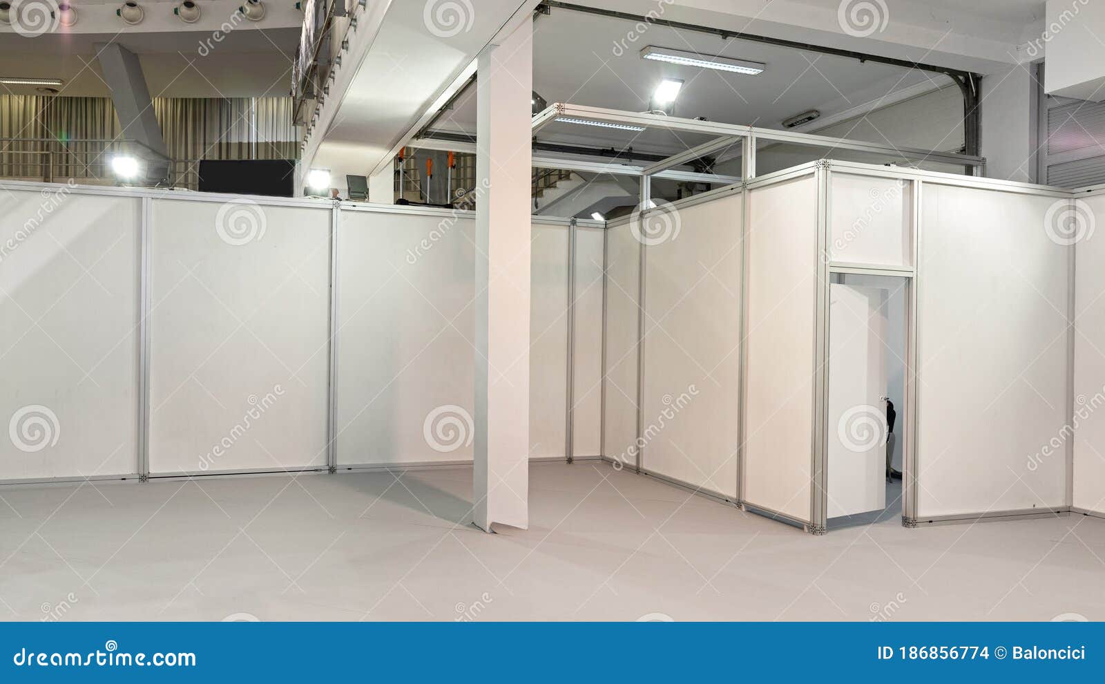 Empty Exhibition Stand Space Stock Photo - Image of office, space ...