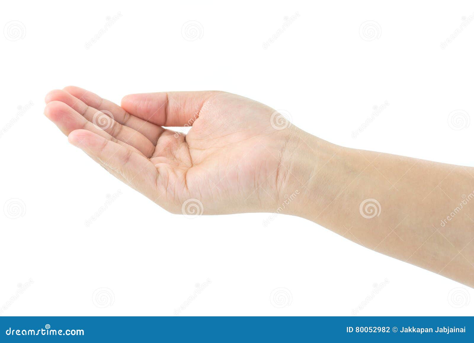 Empty female teen hand stock photo. Image of gesture - 80052982