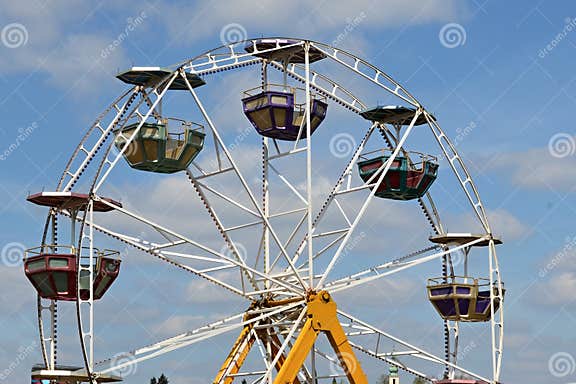 Empty Ferris wheel stock image. Image of ferris, attraction - 39807219