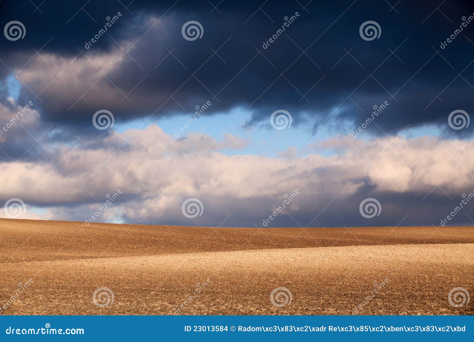 Empty field stock photo. Image of foliage, ground, drought - 23013584