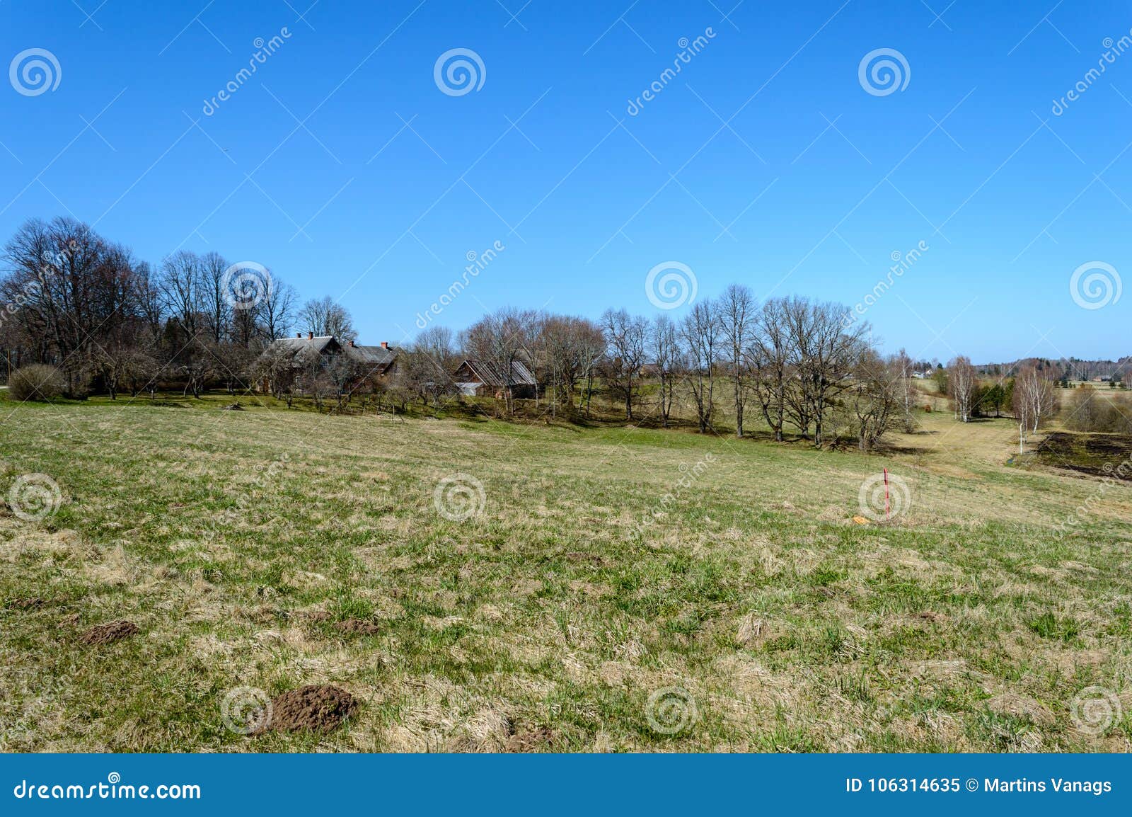 Empty Fields in Autumn in Countryside Stock Image - Image of autumn ...