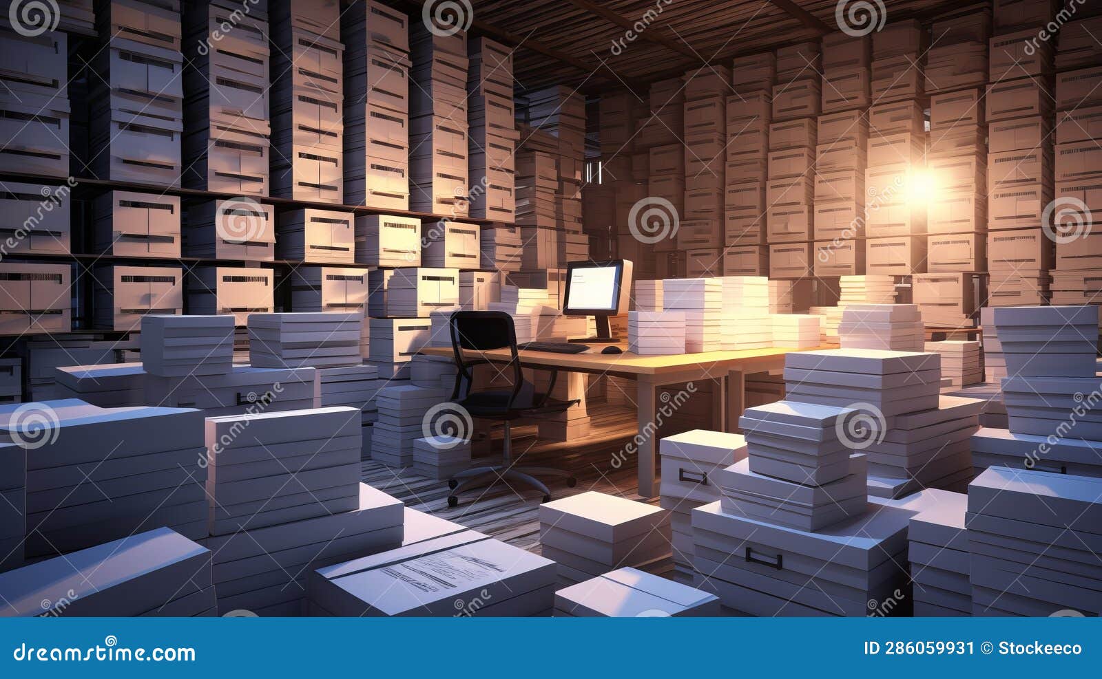 Empty File Folders in Daz3d Style Room: a Documentary-style Ftp Server ...
