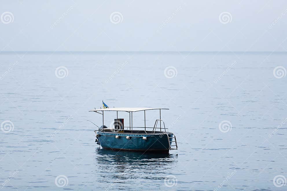 Empty fishing boat stock image. Image of hobby, weekend - 27220863
