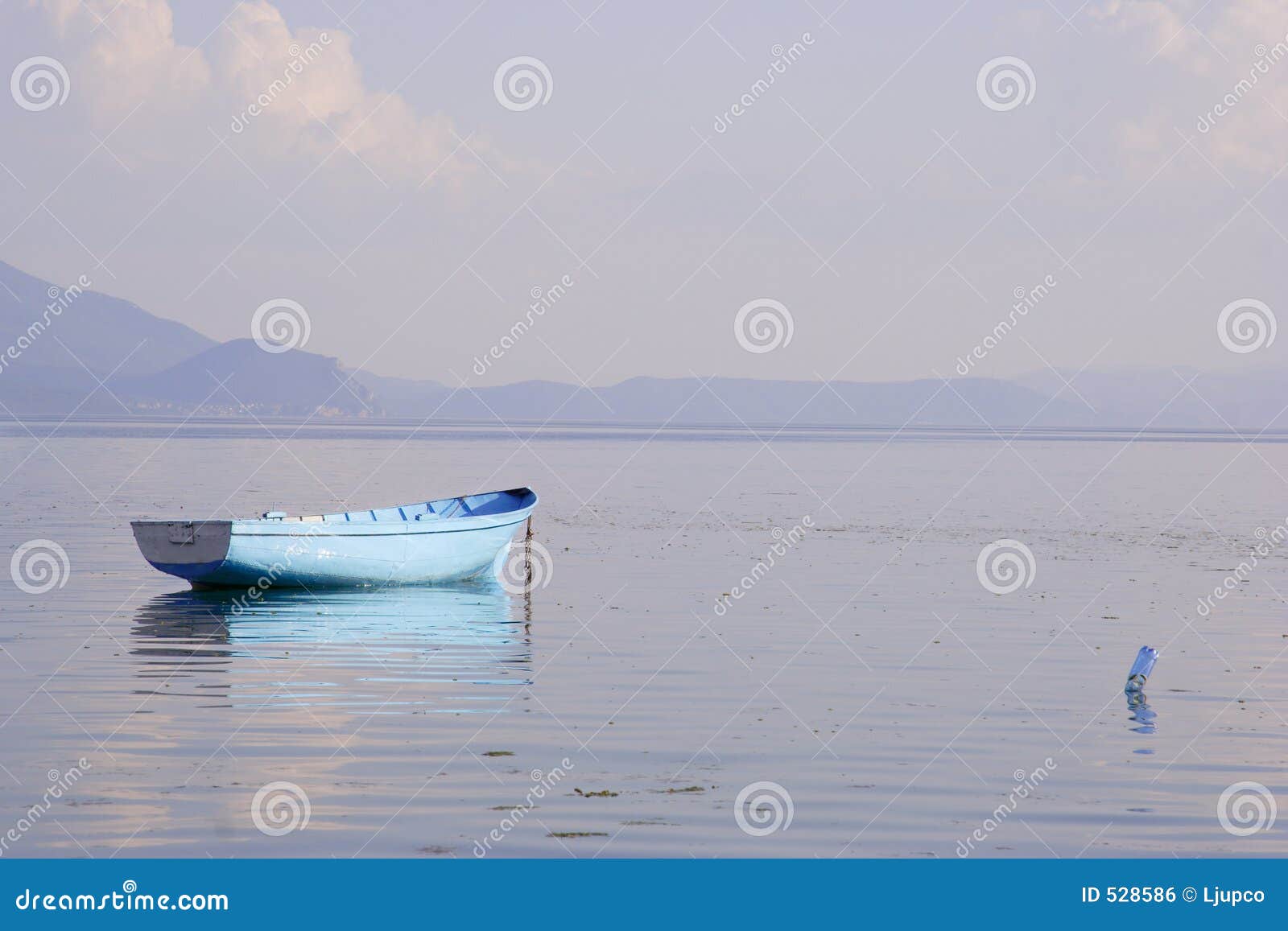 Empty fishing boat stock photo. Image of boat, lonely, landscape - 528586
