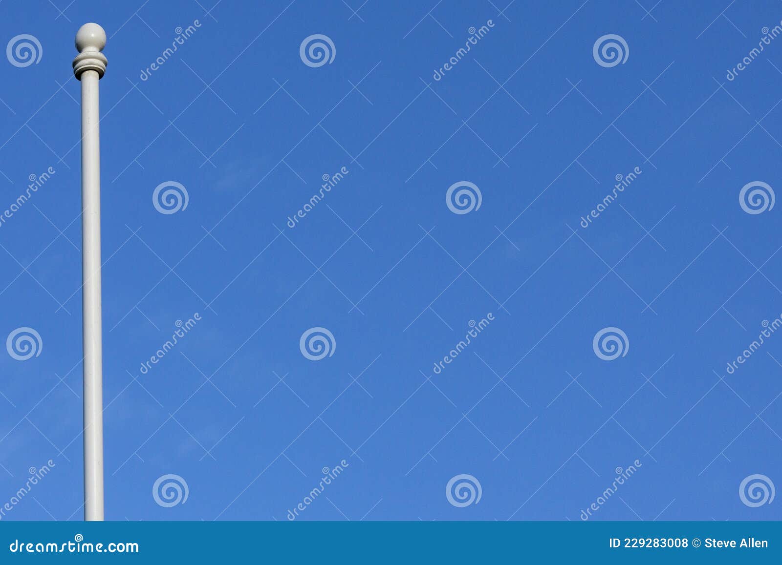 Empty Flagpole - Add a Flag Stock Photo - Image of empty, flag: 229283008