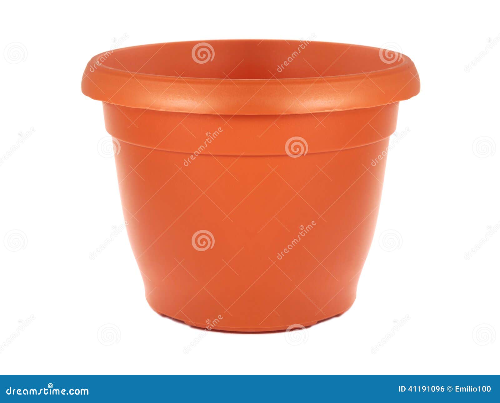 Empty flower pot isolated stock photo. Image of disposable - 41191096