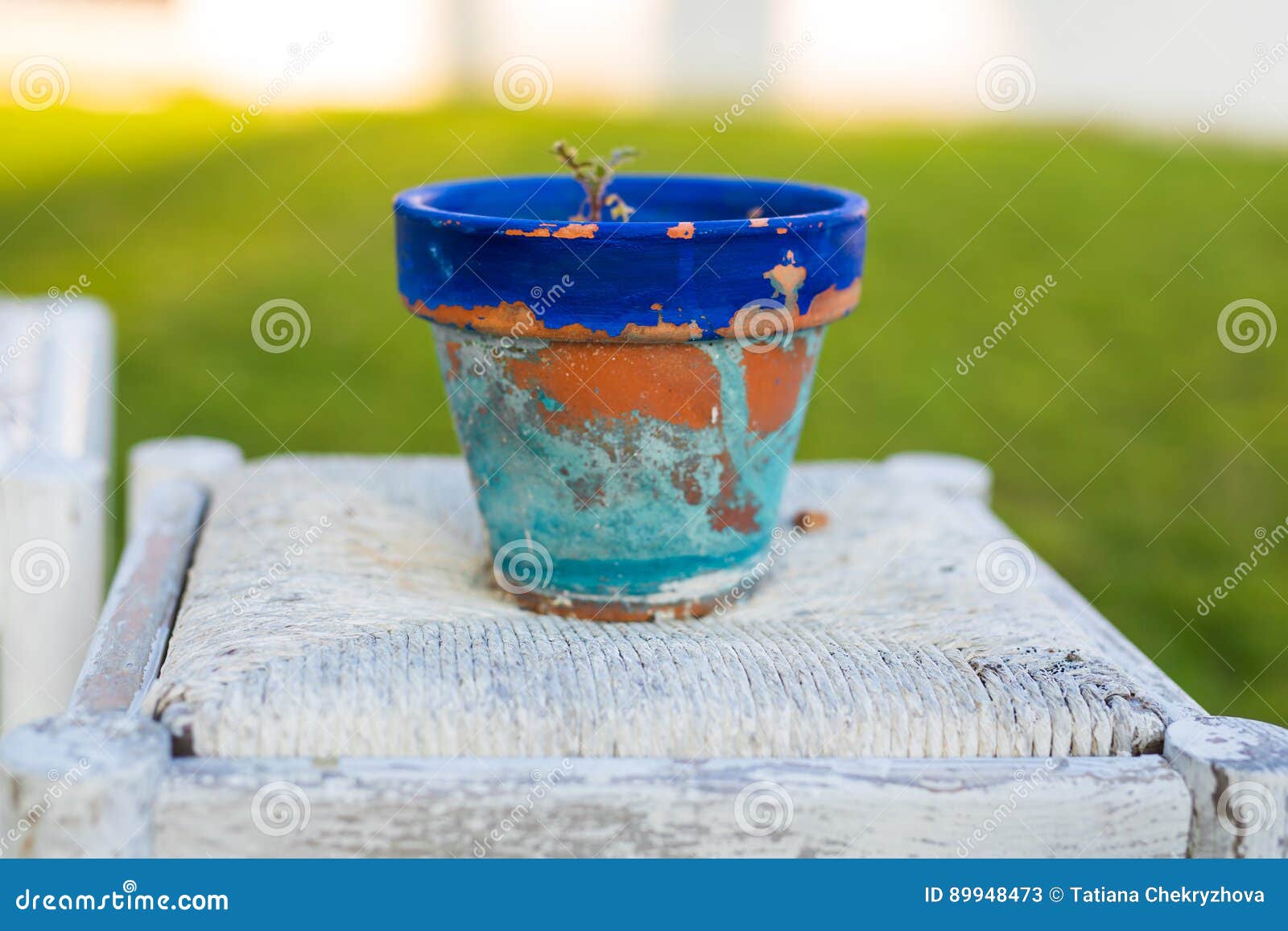 Empty Flower Pot for Outdoor Exterior Stock Image - Image of ceramic ...