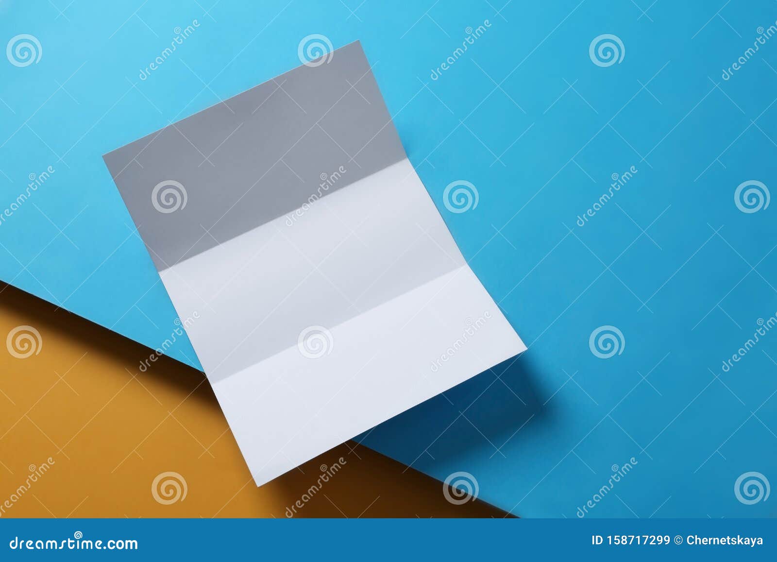Empty Flyer on Color Background Stock Image - Image of background, card ...