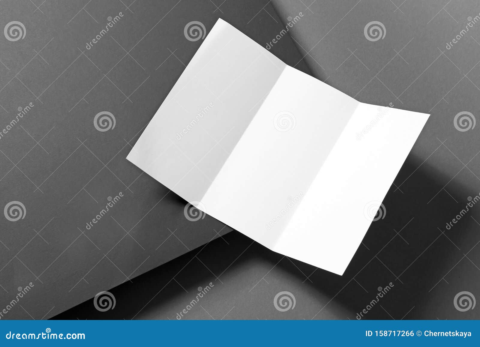Empty Flyer on Dark Background. Stock Photo - Image of background ...