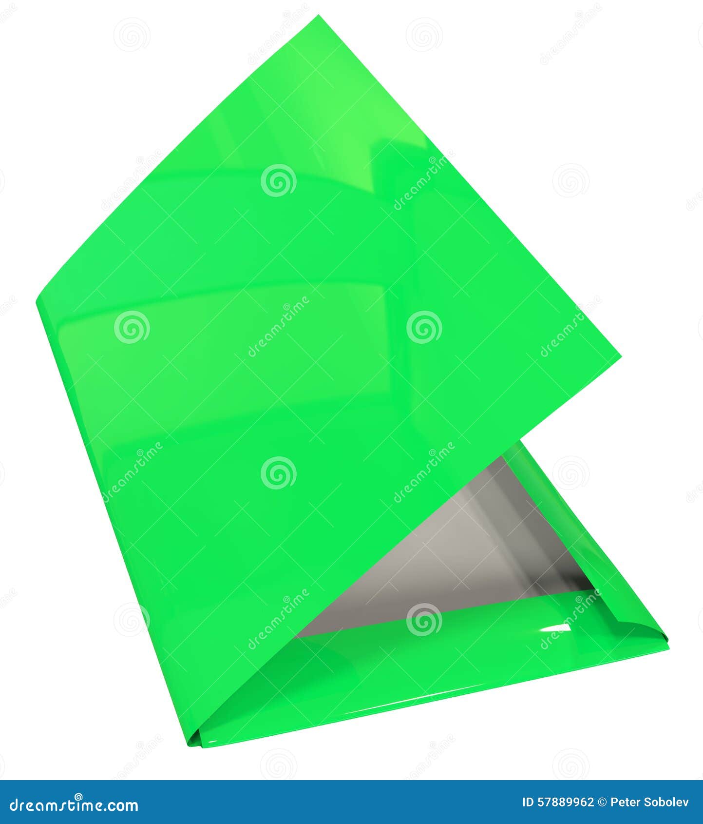 Empty folder stock illustration. Illustration of folder - 57889962