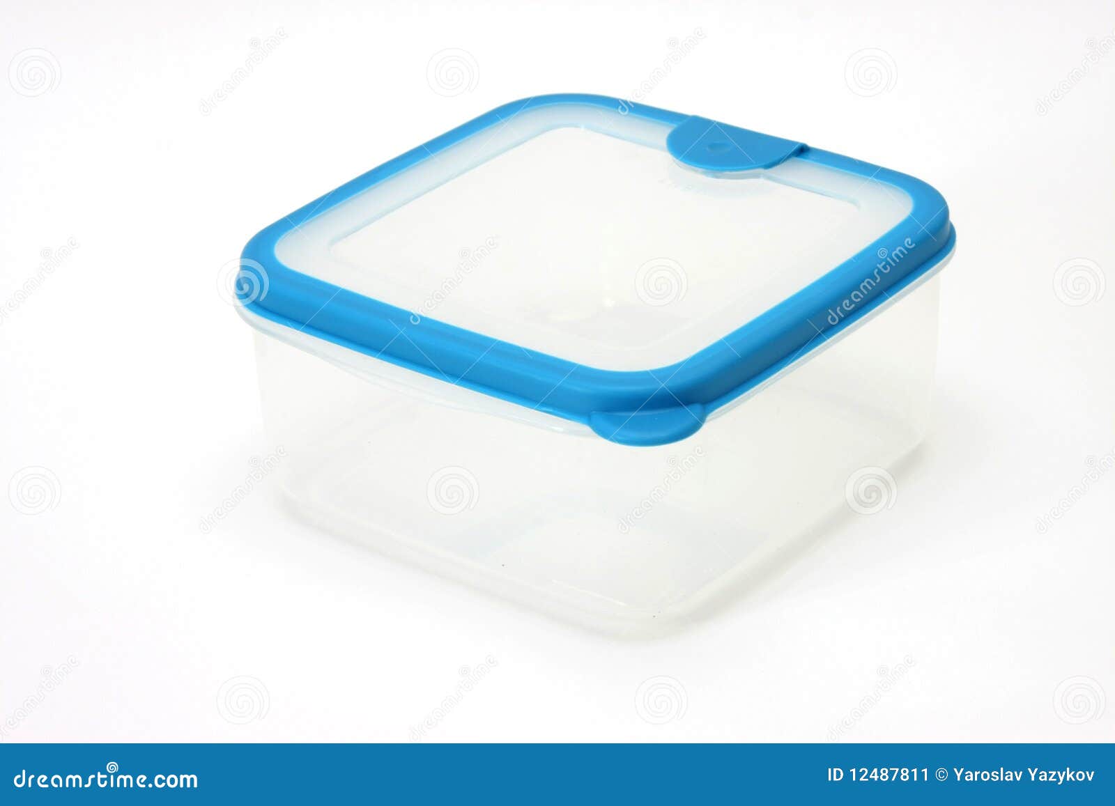 Empty food box stock image. Image of fresh, blue, cover - 12487811