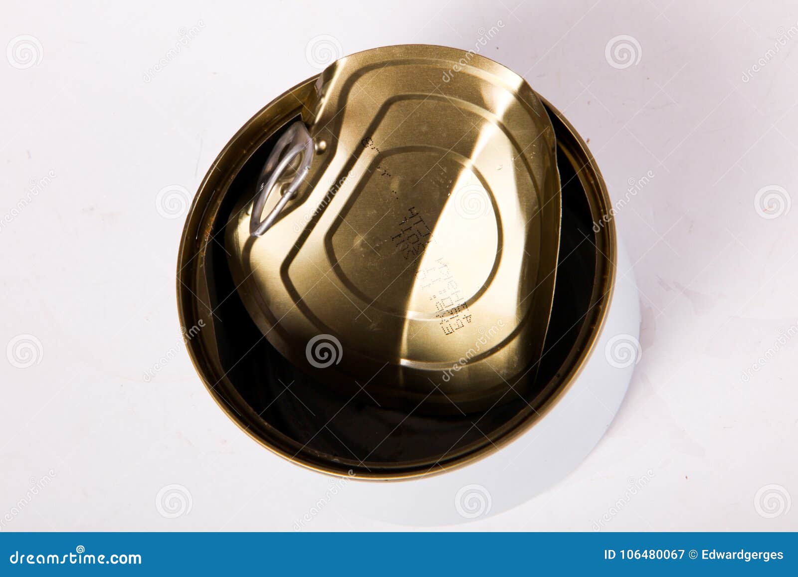 Empty food can stock image. Image of product, food, blank - 106480067