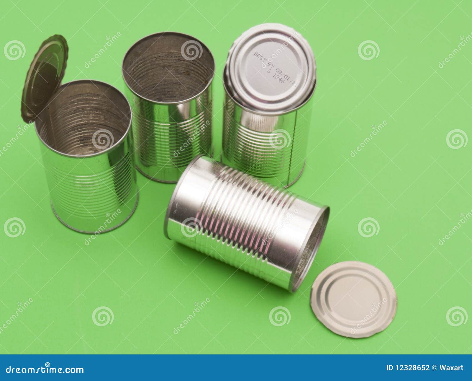 Empty Food Cans