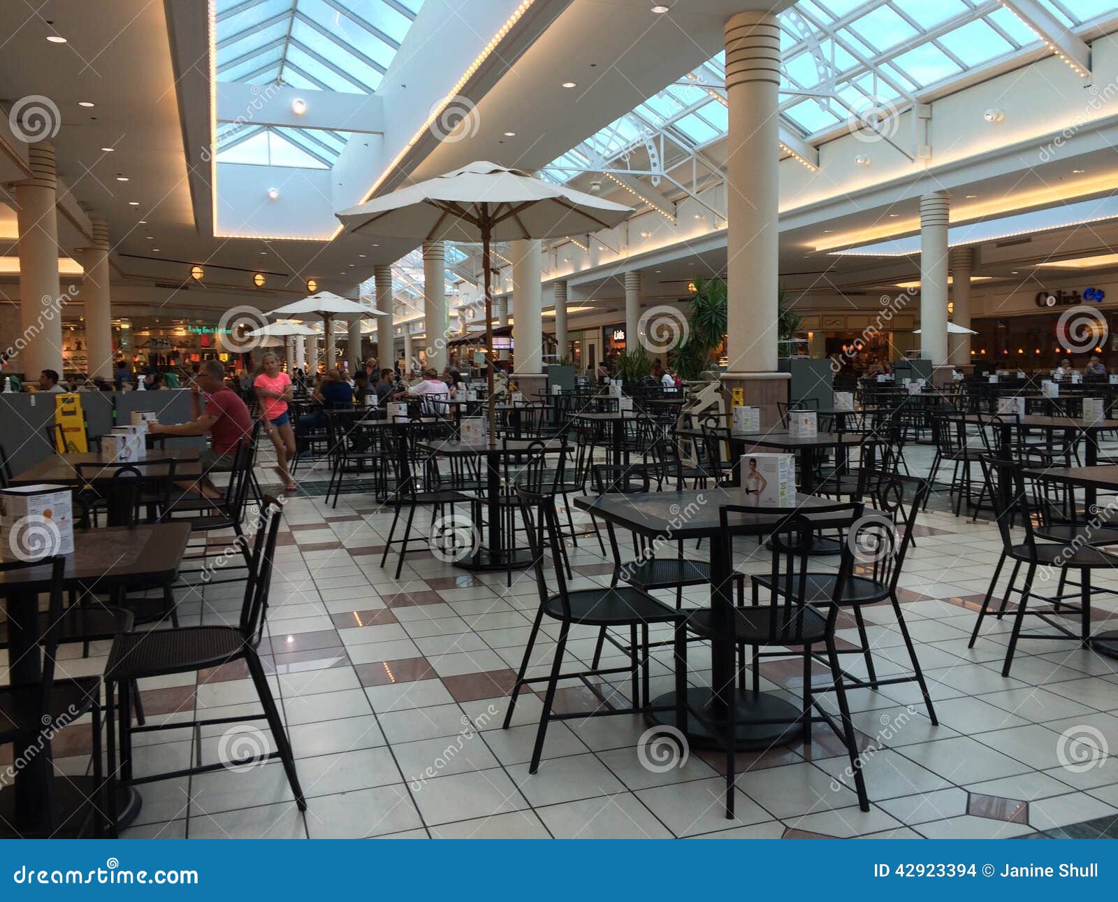 Empty editorial stock image. Image of food, mall, court - 42923394