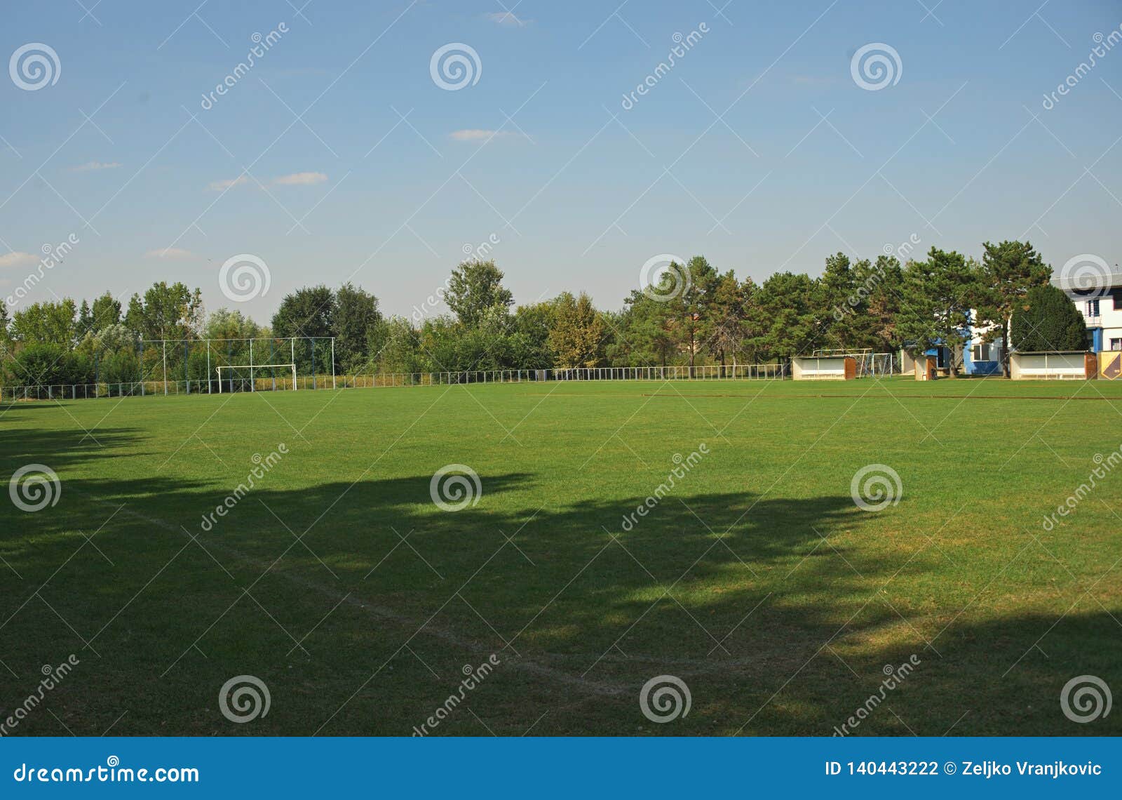 Empty Football Field Stock Photos - Download 14,296 Royalty Free Photos