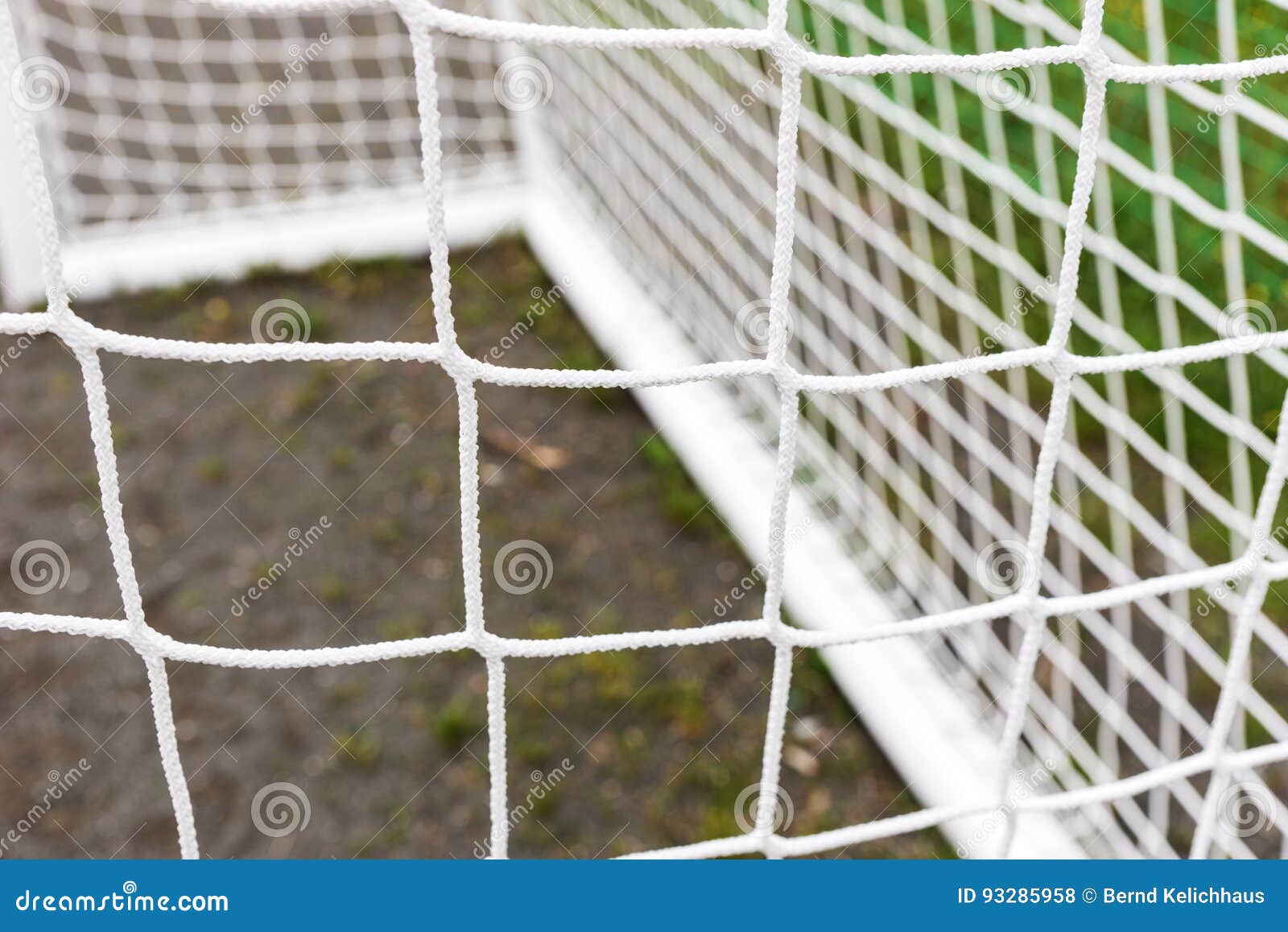 Empty football goal stock photo. Image of goal, competition - 93285958