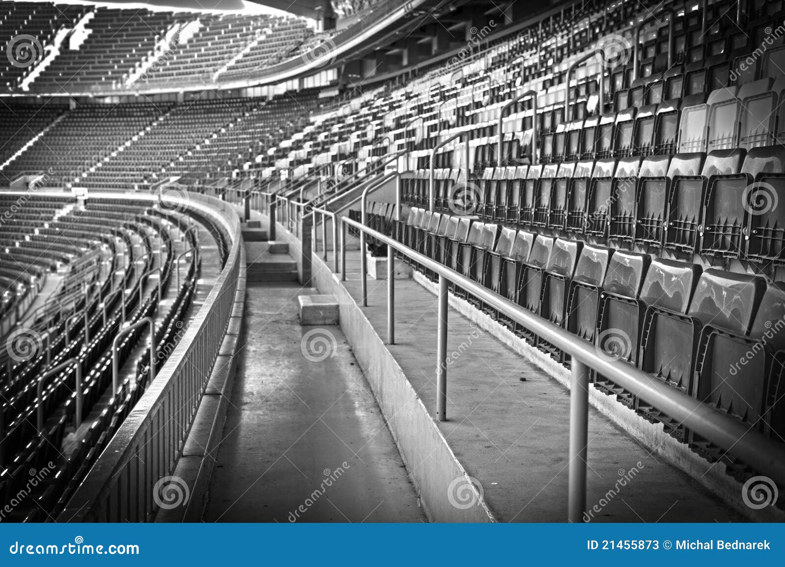 Empty Football Stadium Stock Photography | CartoonDealer.com #16195538