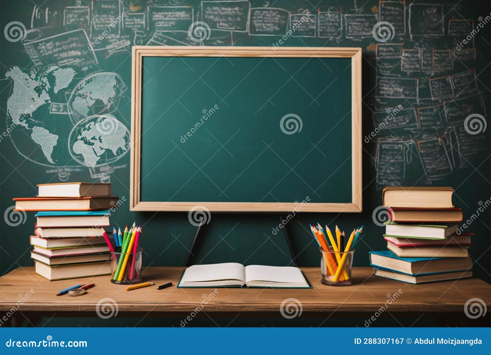 Empty Frame in a Classroom Setting, a Canvas for Student Creativity ...