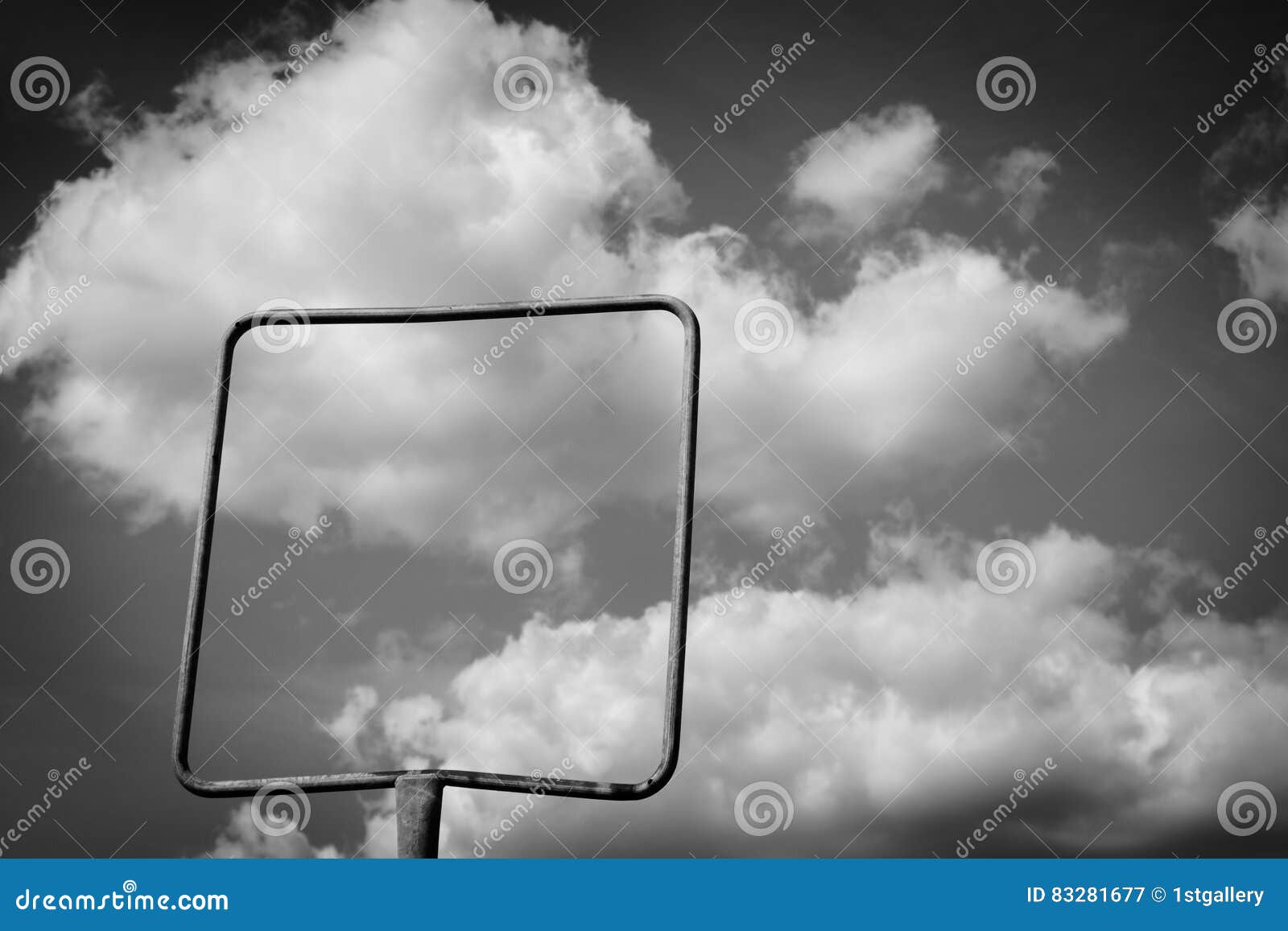 Empty frame, empty sign stock image. Image of cloud, help - 83281677