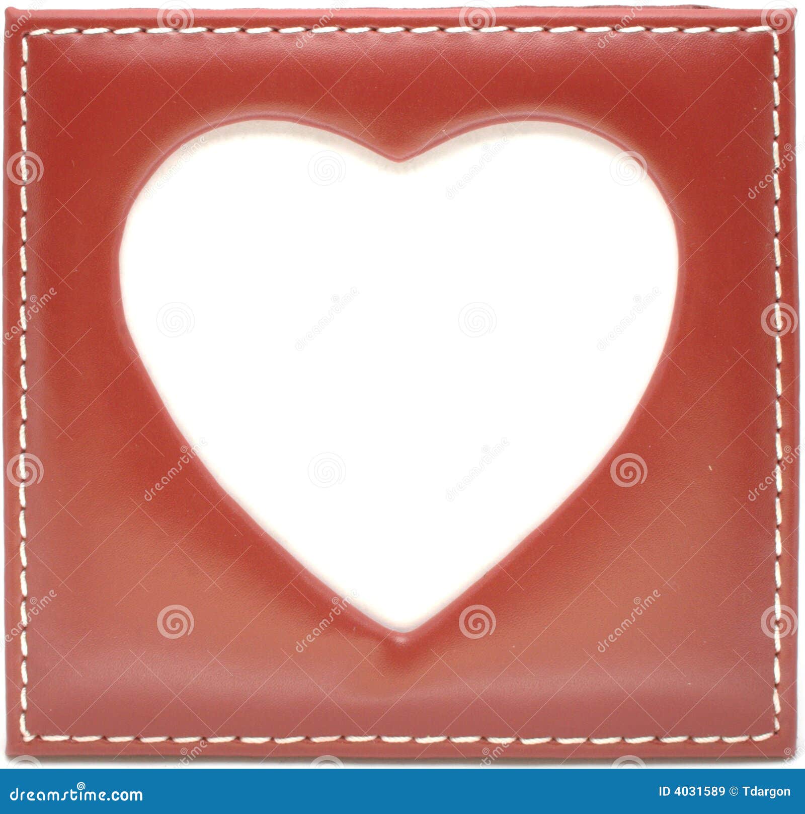 Empty frame in heart shape stock image. Image of marriage - 4031589