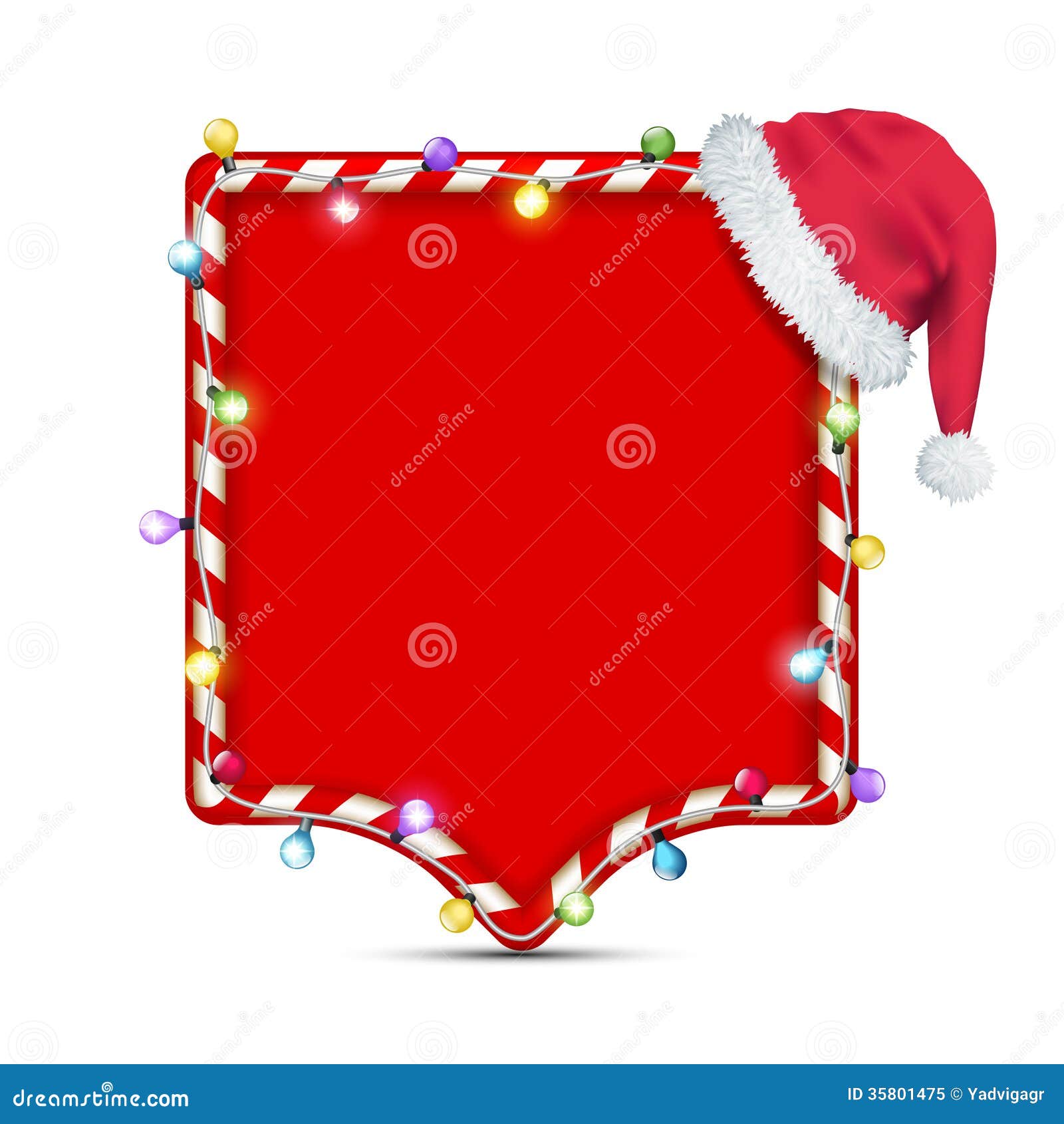 Empty Bag Of Santa Claus Outline Icon Symbol Design. Vector Isolated On ...