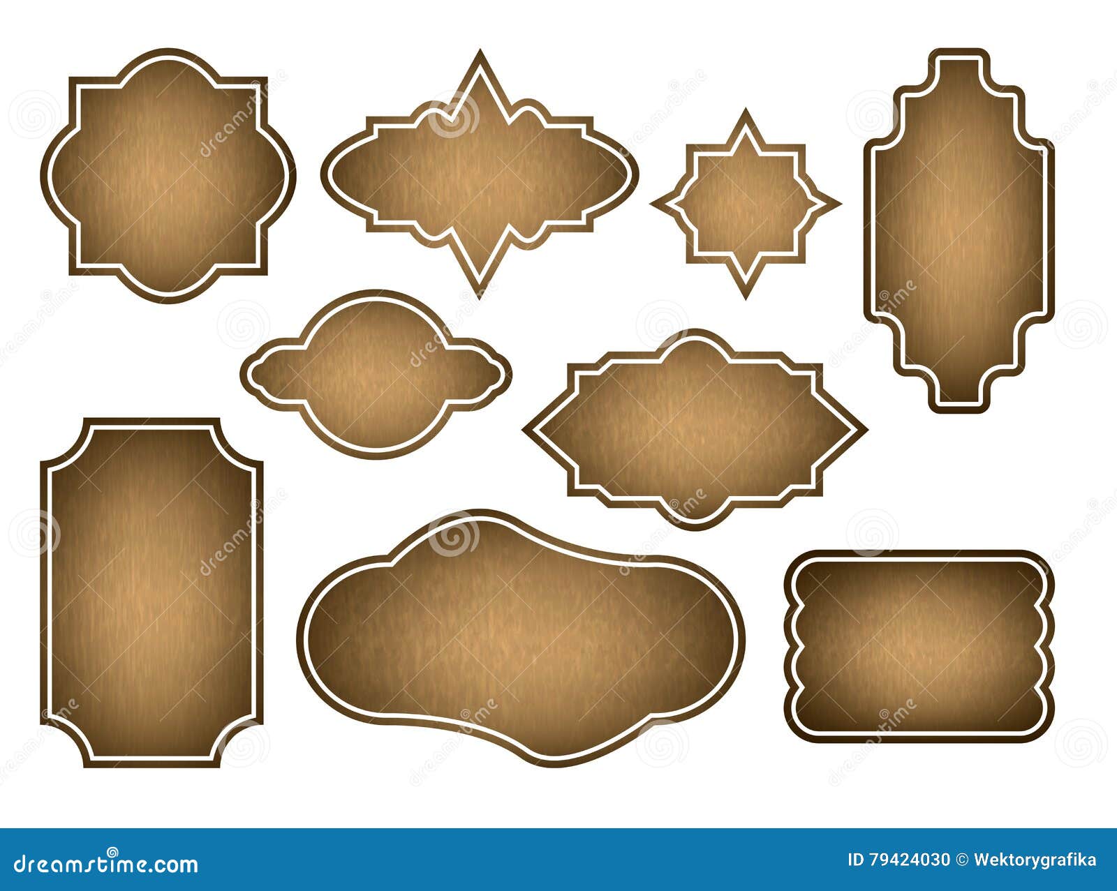 Empty Frame Vector Symbol Icon Design. Beautiful Illustration is Stock ...