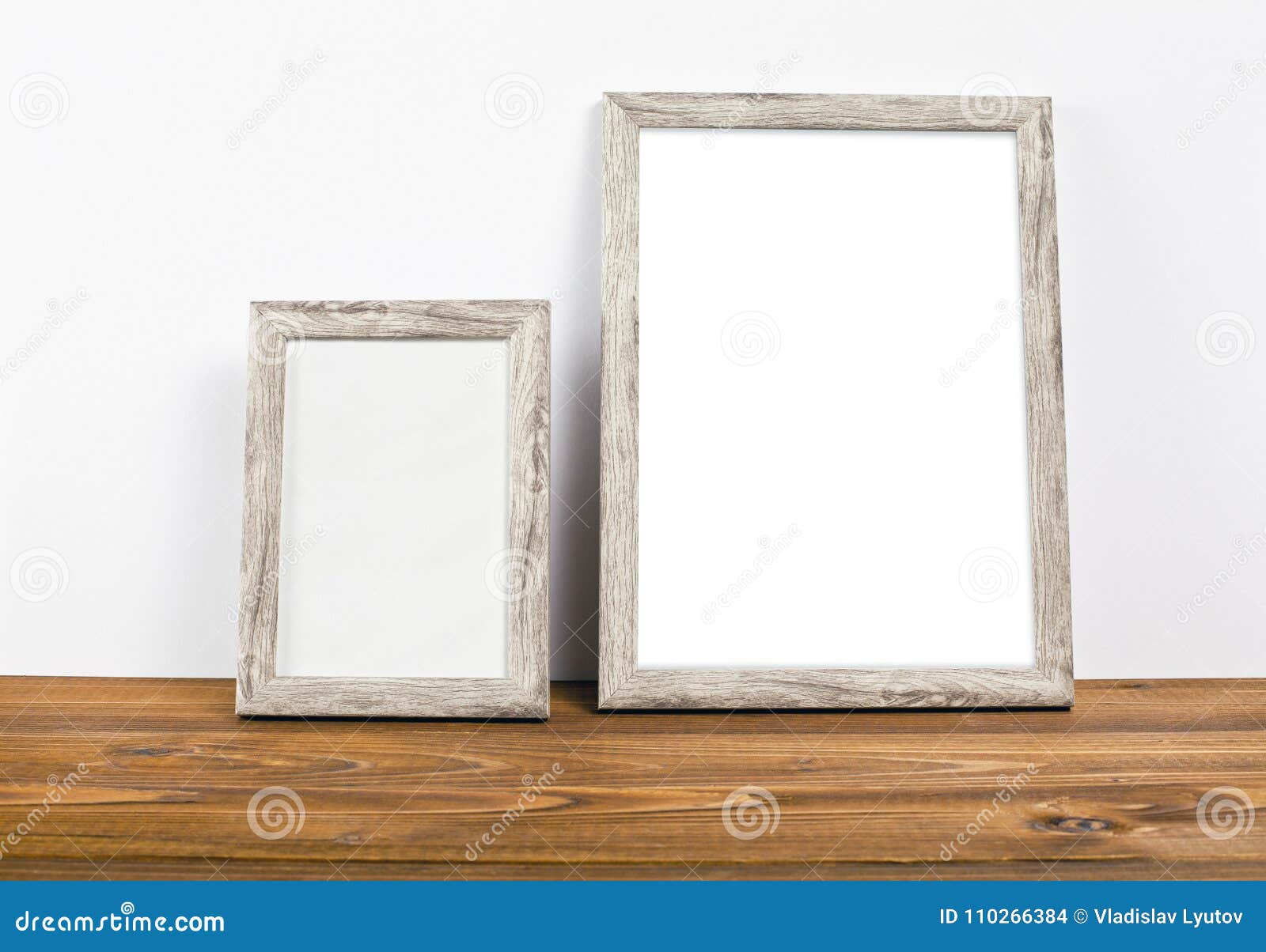 Empty Frames Mock Up for Presentation Design Stock Photo - Image of ...