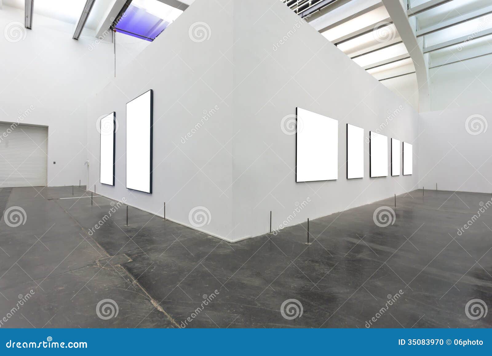 Empty Frames In Museum Editorial Photo | CartoonDealer.com #27795991