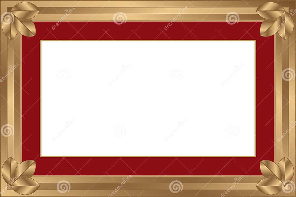 Empty Framework for a Photo Stock Vector - Illustration of simplicity ...