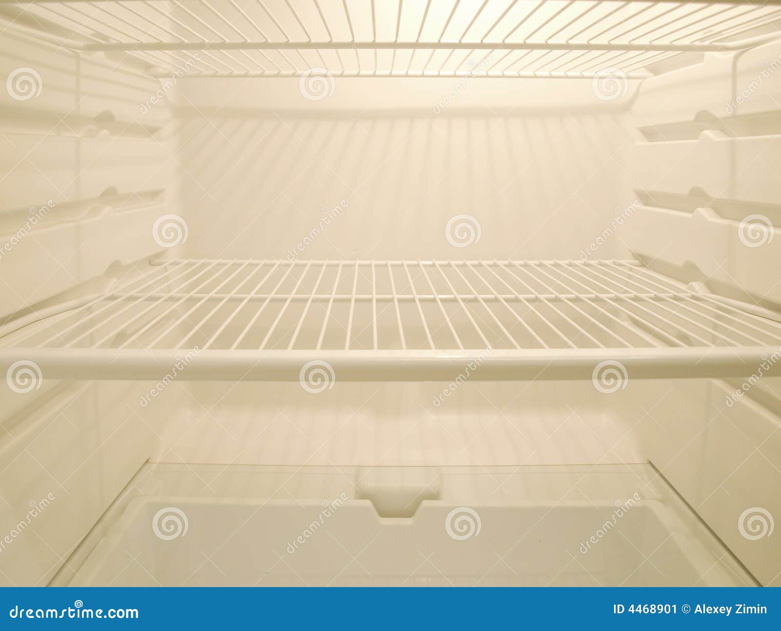 Empty fridge stock image. Image of lines, inside, cool - 4468901